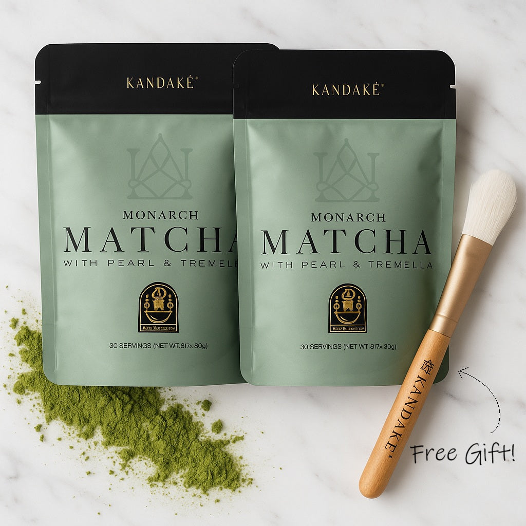 Monarch Matcha™ Face Mask Skincare Bundle | Home of Kandaké